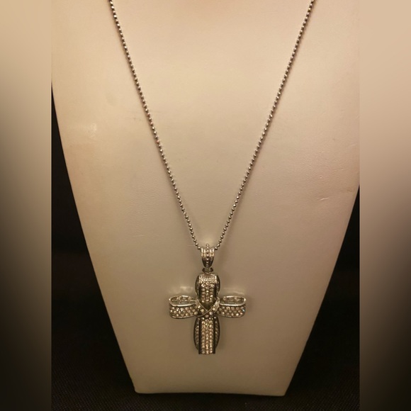 Traci Lynn | Jewelry | Traci Lynn Cross Necklace | Poshmark